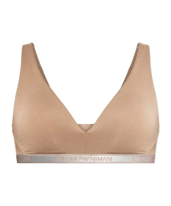 Emporio Armani Logo Elastic Triangle Bra