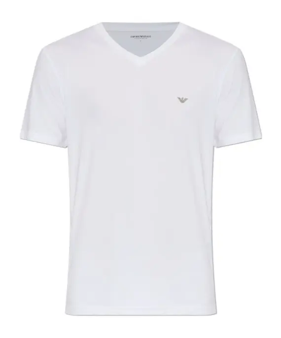 Emporio Armani V-neck Logo Undershirt