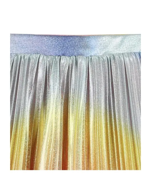 BILLIEBLUSH Pleated Iridescent Skirt