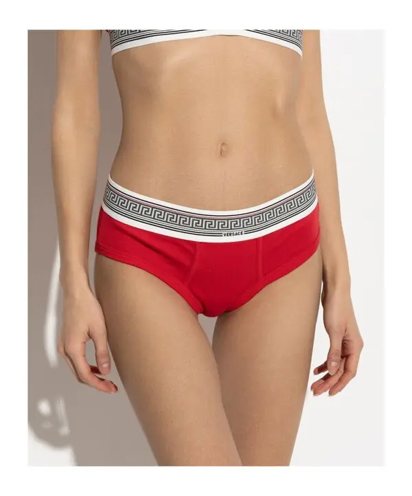 Versace Logo Waist Briefs