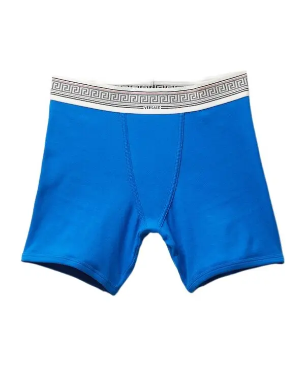 Versace Ribbed Jersey Trunks