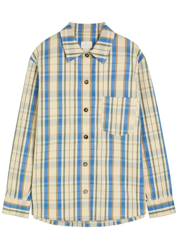 A.p.c. Nathan Checked Twill Shirt