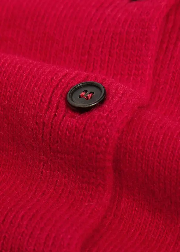 RÓHE Stretch-wool Cardigan - Red