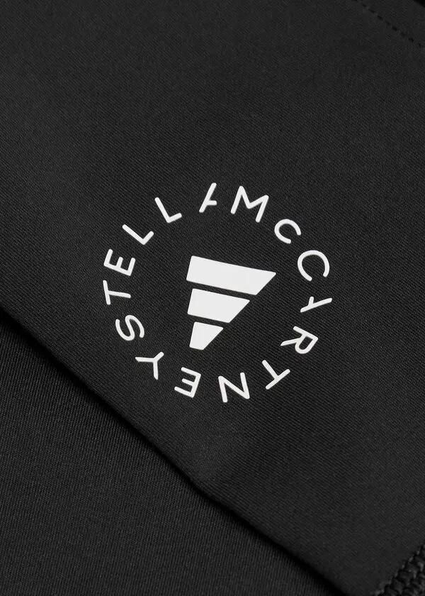 Stella McCartney Adidas X Training Logo Stretch-jersey Mid-layer Jacket