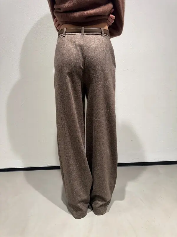 Max Mara Gioia Belted Wide-leg Pants