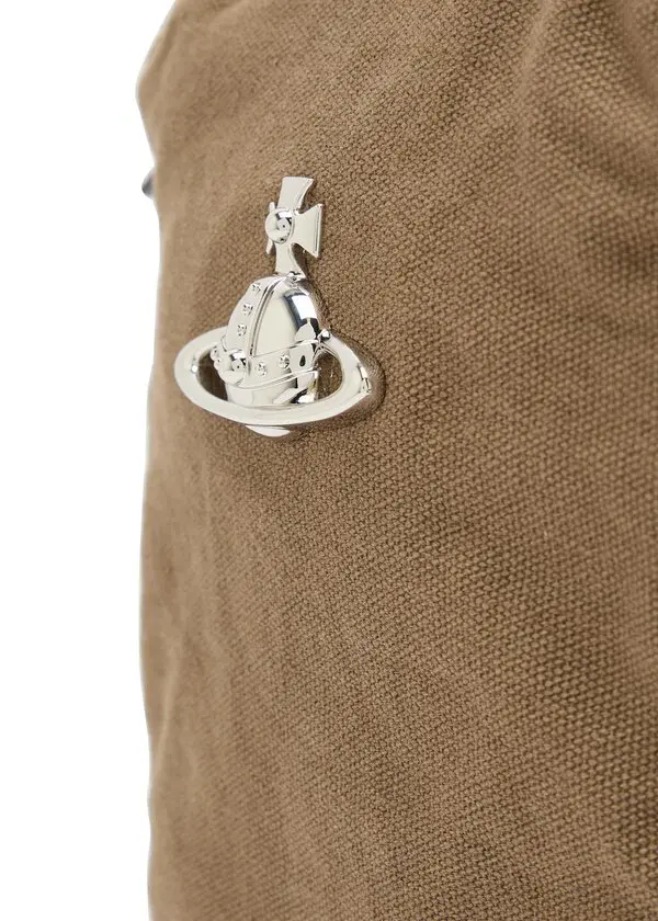 VIVIENNE WESTWOOD Luke Canvas Cross-body Bag