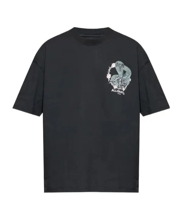 ALLSAINTS Snakebite Graphic-print T-shirt