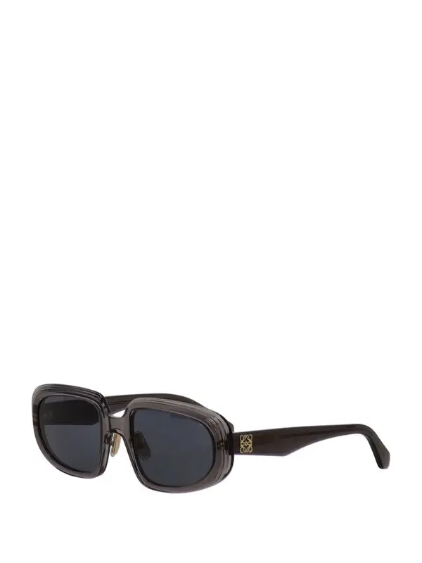 Loewe Mini Anagram Steps Rectangular Sunglasses