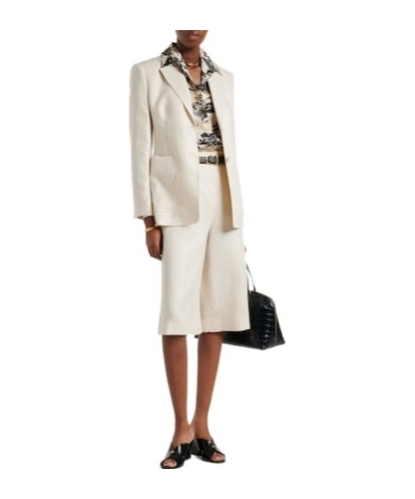 Max Mara Linen Suit Jacket
