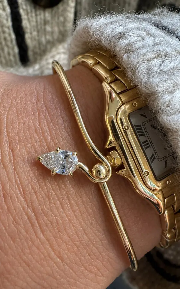VICE VERSA 14k Yellow Boa Bracelet