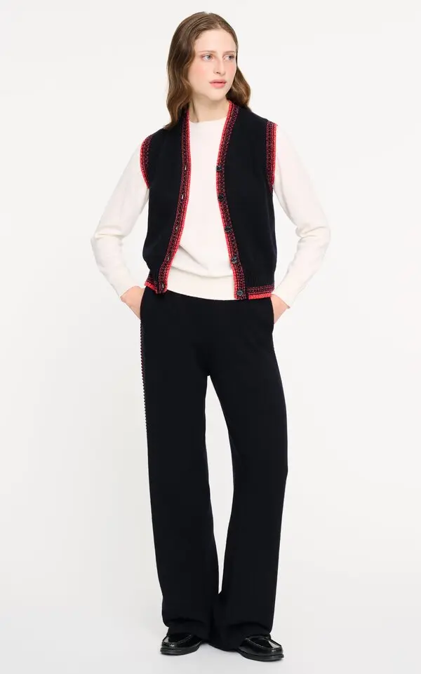 BARRIE Cashmere Cricket Club Pants