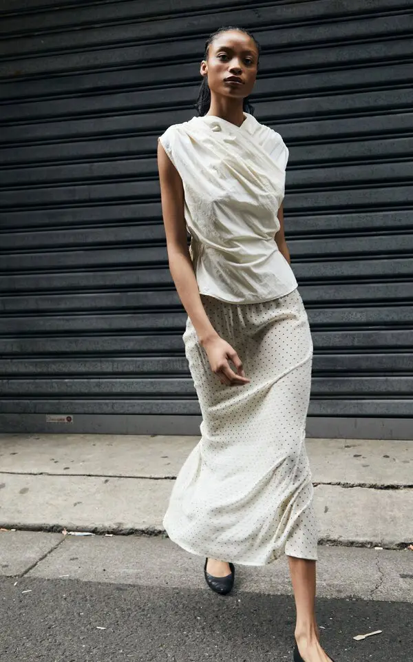 HARRIS TAPPER Chaimberlain Draped Top