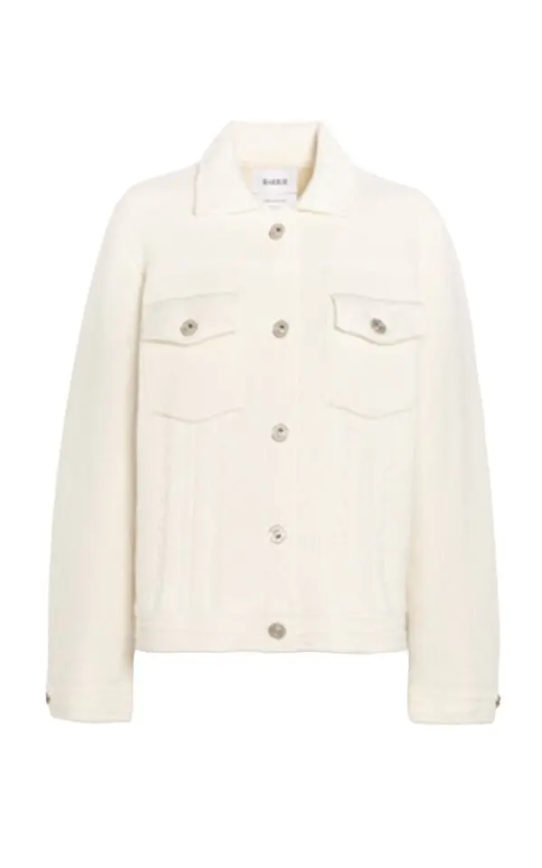 BARRIE Cashmere Regular Denim Jacket
