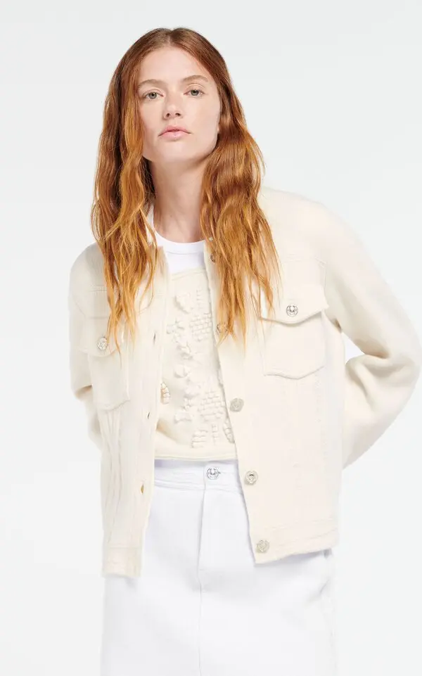 BARRIE Cashmere Regular Denim Jacket