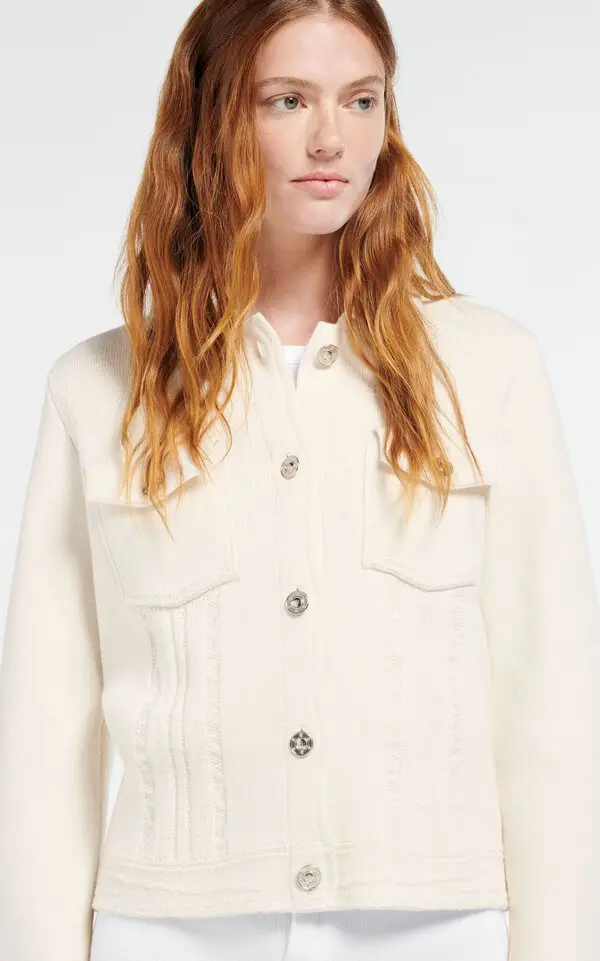 BARRIE Cashmere Regular Denim Jacket