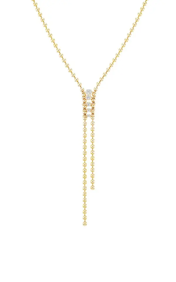 VICE VERSA 14k Yellow Gemini Bolo