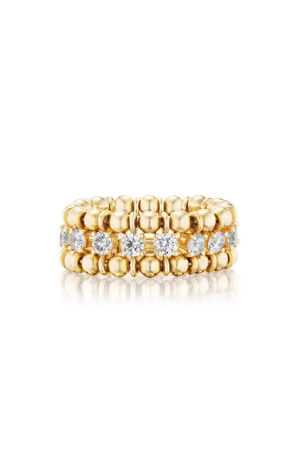 VICE VERSA 14k Yellow Diamond Ring