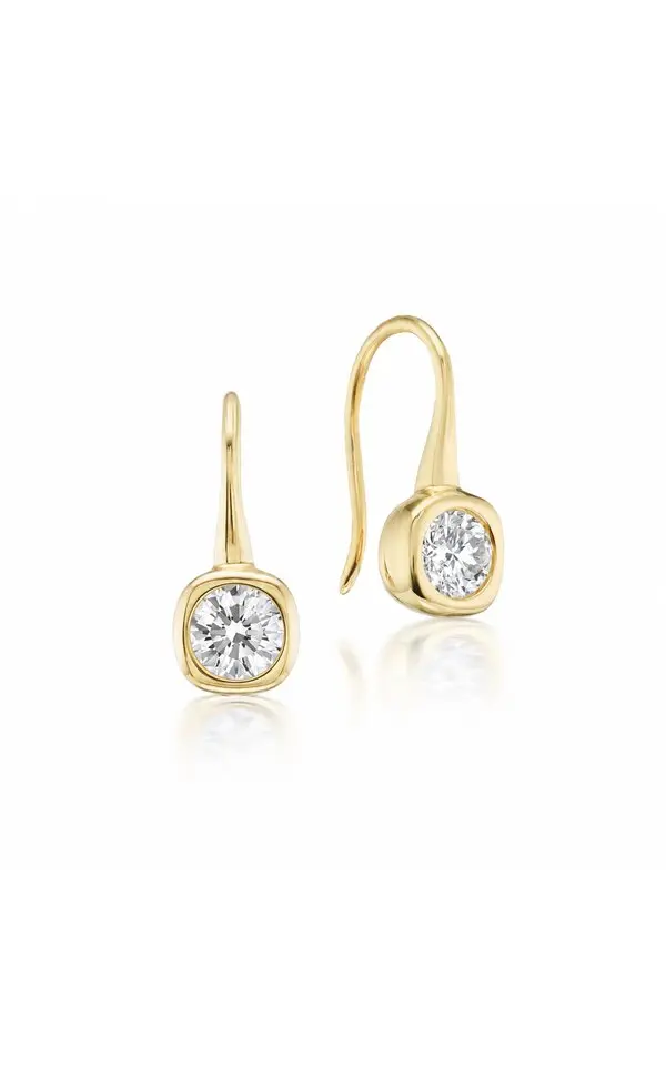 VICE VERSA 14k Yellow Kissen Hooks
