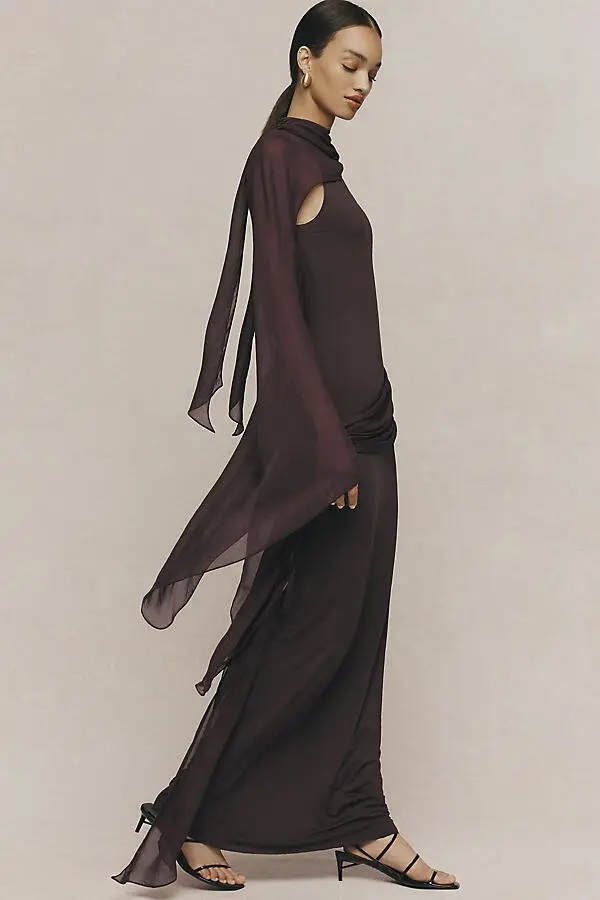 DE LA VALI Sabela Maxi Dress
