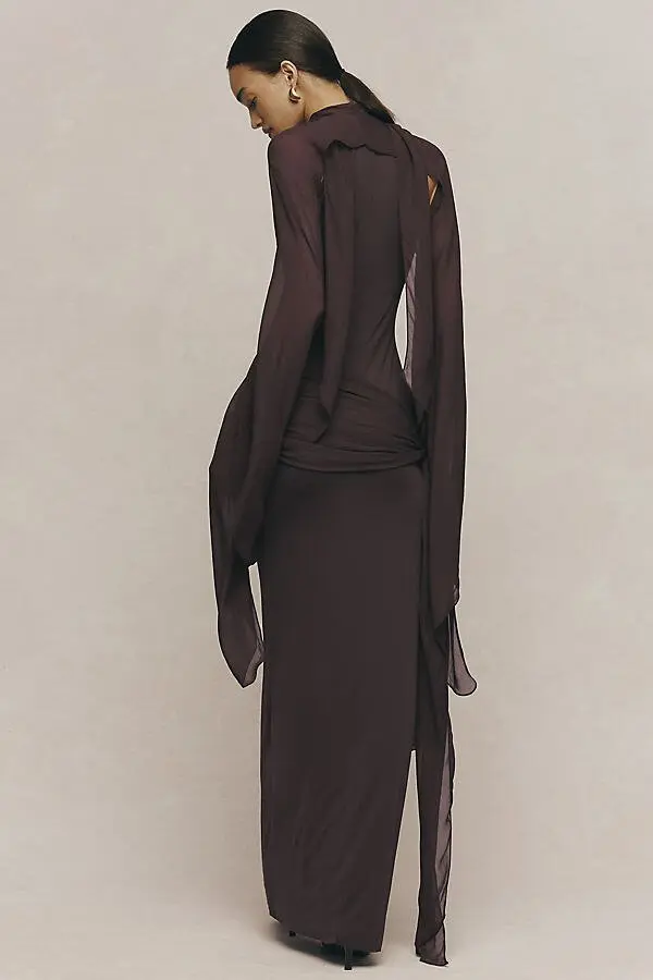 DE LA VALI Sabela Maxi Dress
