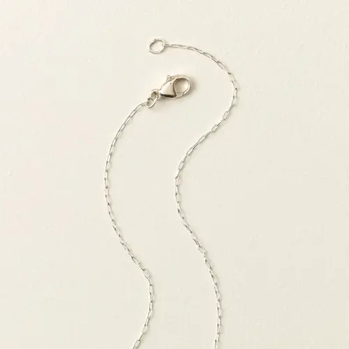 UNCOMMON GOODS Bronze Heart And Sterling Silver Infinity Pendant Necklace