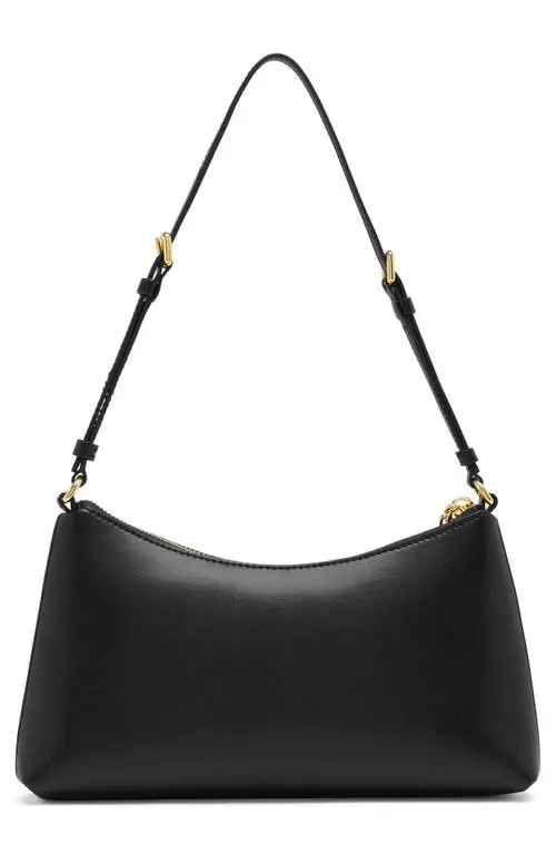 Marc Jacobs Scene Convertible Metallic Leather Mini Bag - Black