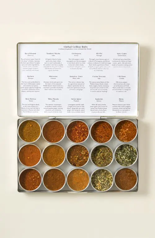 UNCOMMON GOODS Grill Master's Global Seasoning Kit - Multi