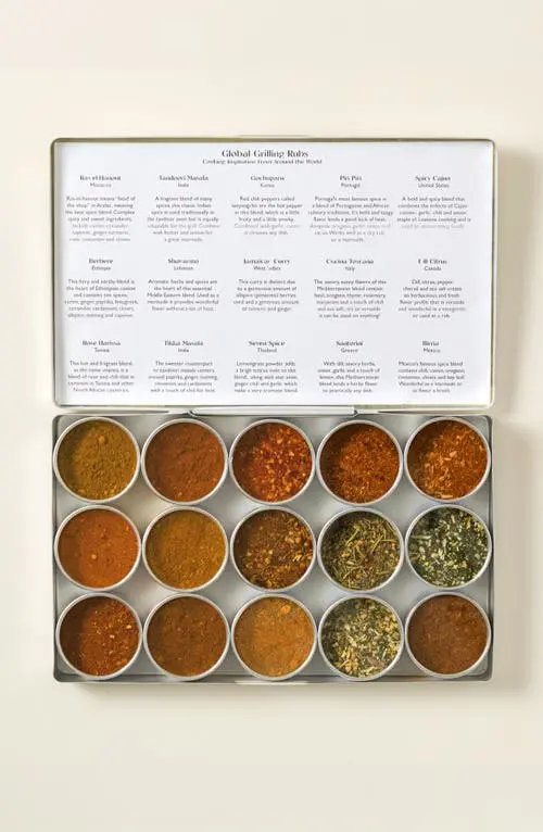 UNCOMMON GOODS Grill Master's Global Seasoning Kit