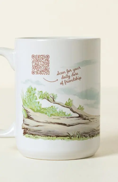 UNCOMMON GOODS Daily Dose Of Friendship Qr Mug