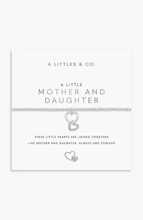 A LITTLES & CO A Little Mother And Daughter Charm Bracelet