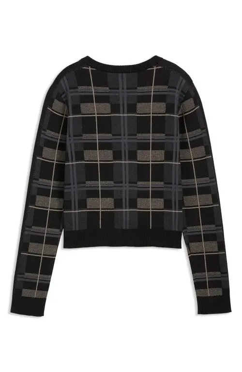 PUMA T7 Tartan Zip-up Cardigan