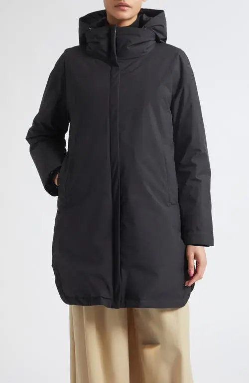 Herno Windstopper Hooded Parka - 9300 Black