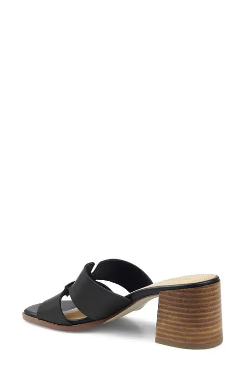 ARTISAN CRAFTED BY ZIGI Dazz Slide Sandal - Black Leather