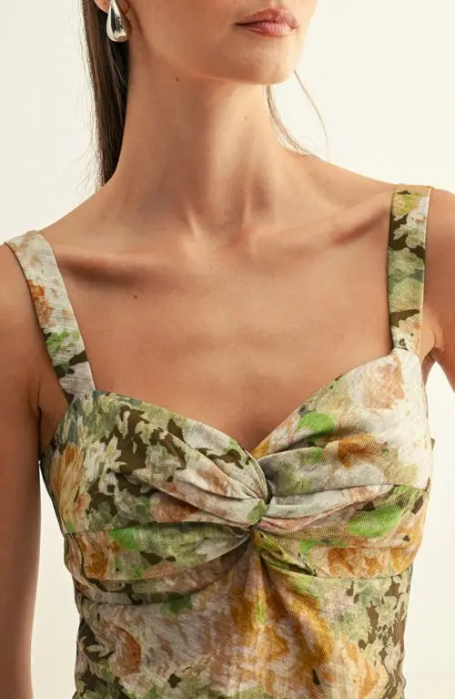 Adelyn Rae Kaya Ruffle Tiered Midi Sundress