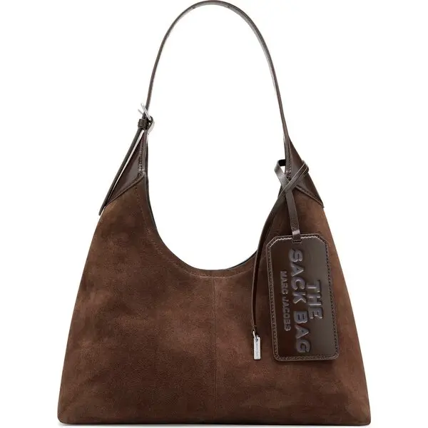 Marc Jacobs The Belted Sack Suede Leather Bag