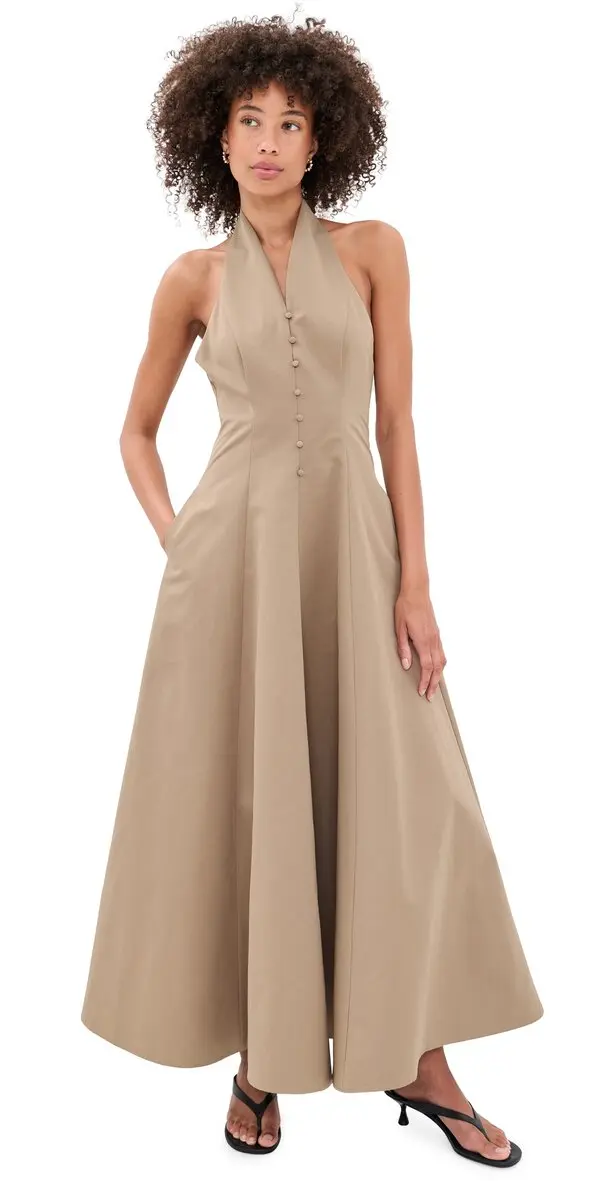O.P.T Jora Halterneck Maxi Dress