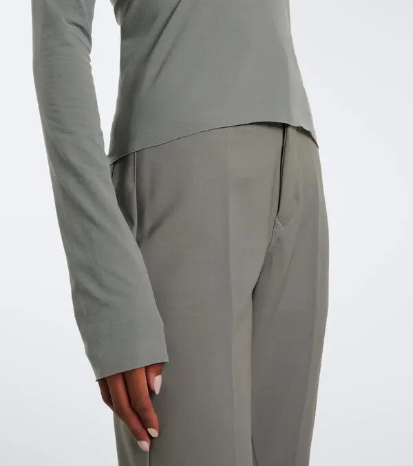 Rick Owens Allanah" Gathered Jersey Top