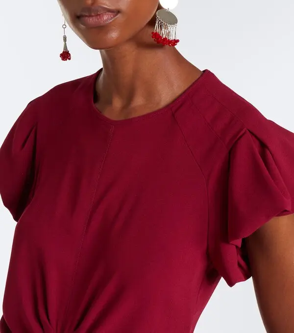 Isabel Marant Étoile Terena Gathered Midi Dress