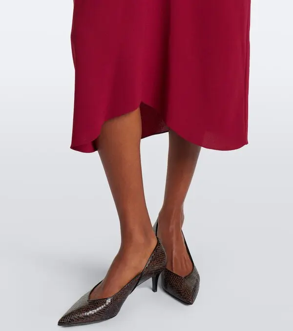Isabel Marant Étoile Terena Gathered Midi Dress
