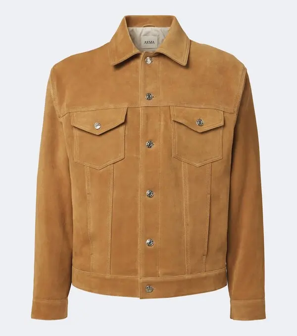 ARMA Suede Jacket - Beige