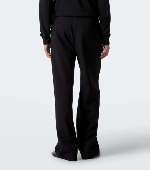THE ROW Ramil Virgin Wool Wide-leg Pants