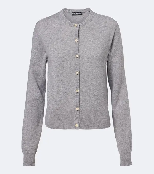 Dolce & Gabbana Embellished Cashmere Cardigan