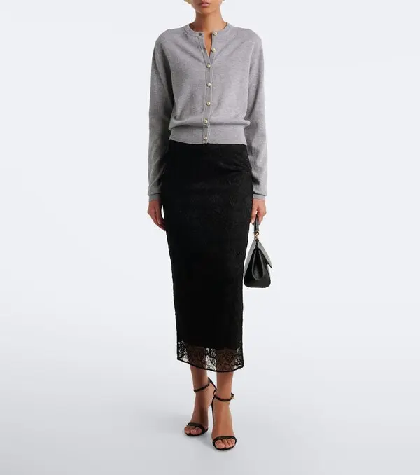 Dolce & Gabbana Embellished Cashmere Cardigan