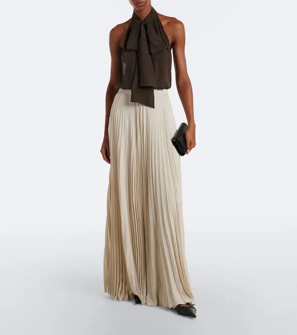 TOM FORD Pleated Maxi Skirt