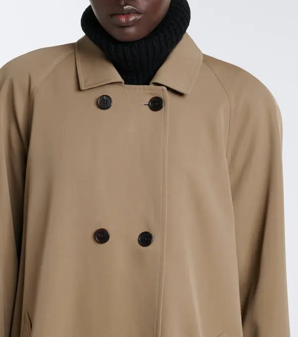 THE ROW Emma Double-breasted Wool Coat