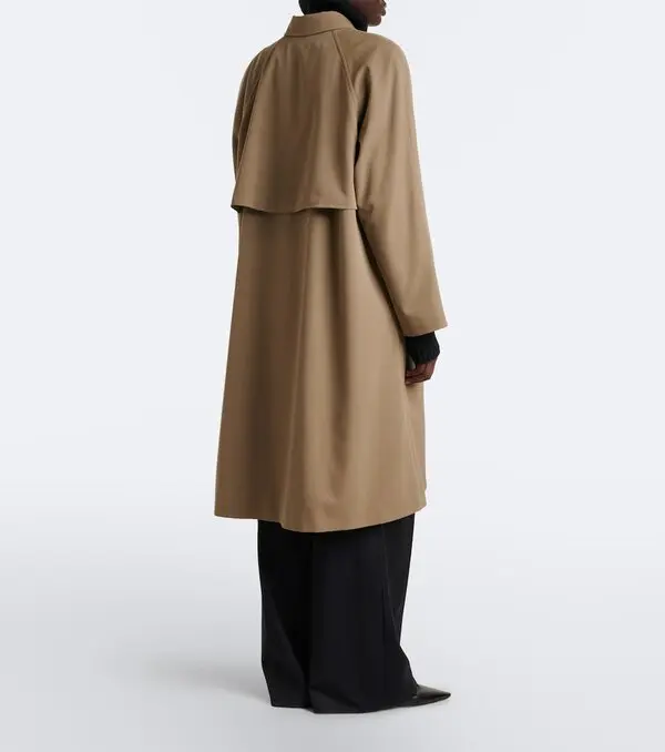 THE ROW Emma Double-breasted Wool Coat