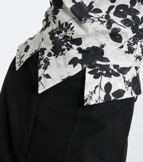 VIVIENNE WESTWOOD Floral Print Bustier Top - Multicoloured