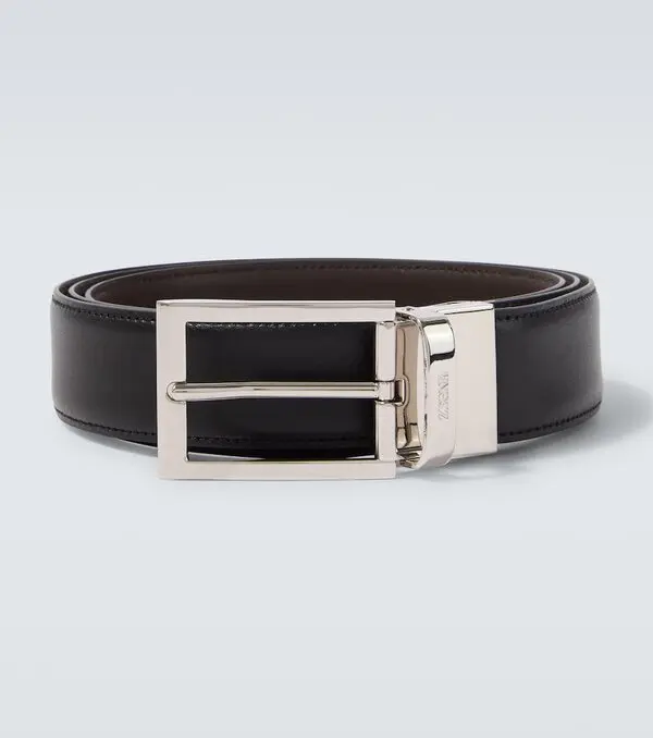 Zegna Leather Belt