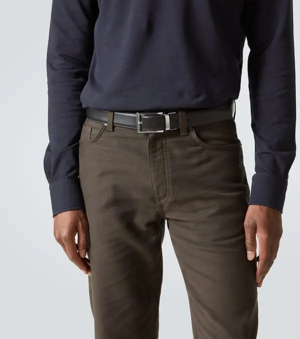 Zegna Leather Belt