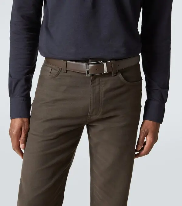 Zegna Leather Belt